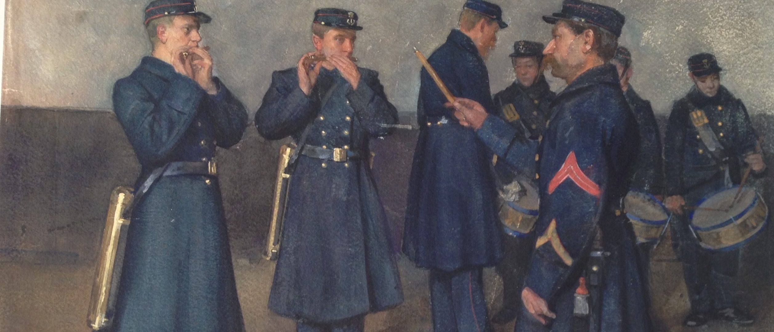 Schilderij Hendrik Maarten Krabbé - Mariniersmuseum | Topstukken